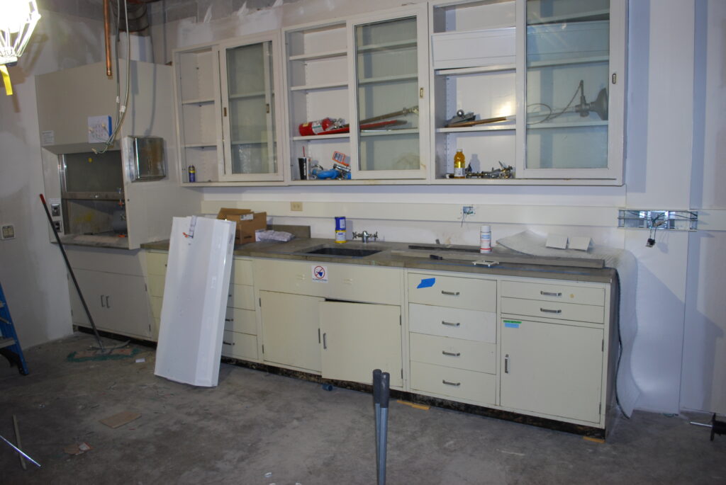 506 Olin Hall undergoes renovation to host the STORM Lab | STORM Lab ...