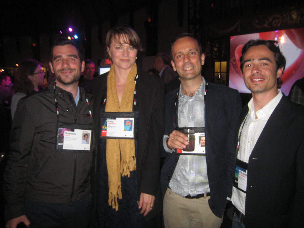 Lucy Lawless, actress and singer, at our TEDMED 2011 stand | STORM Lab ...