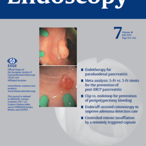 Wireless insufflation paper featured on the cover page of Endoscopy ...